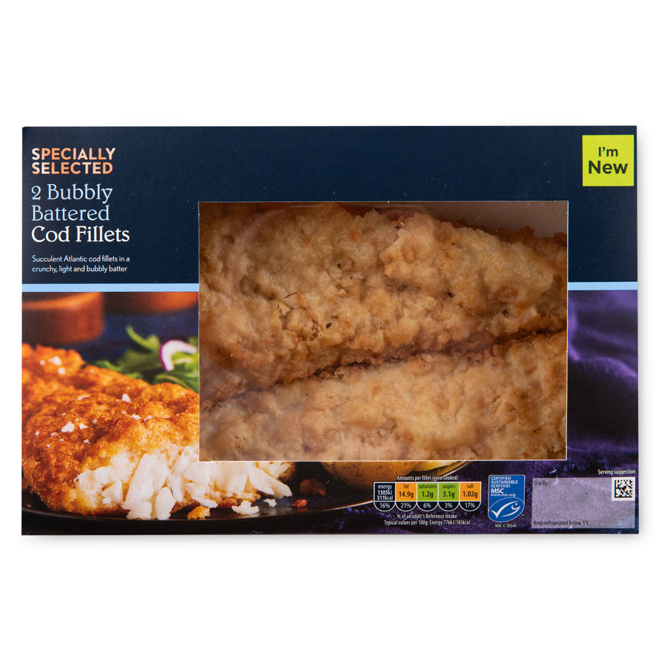 Bubbly Battered Cod 2 Pack | ALDI UK